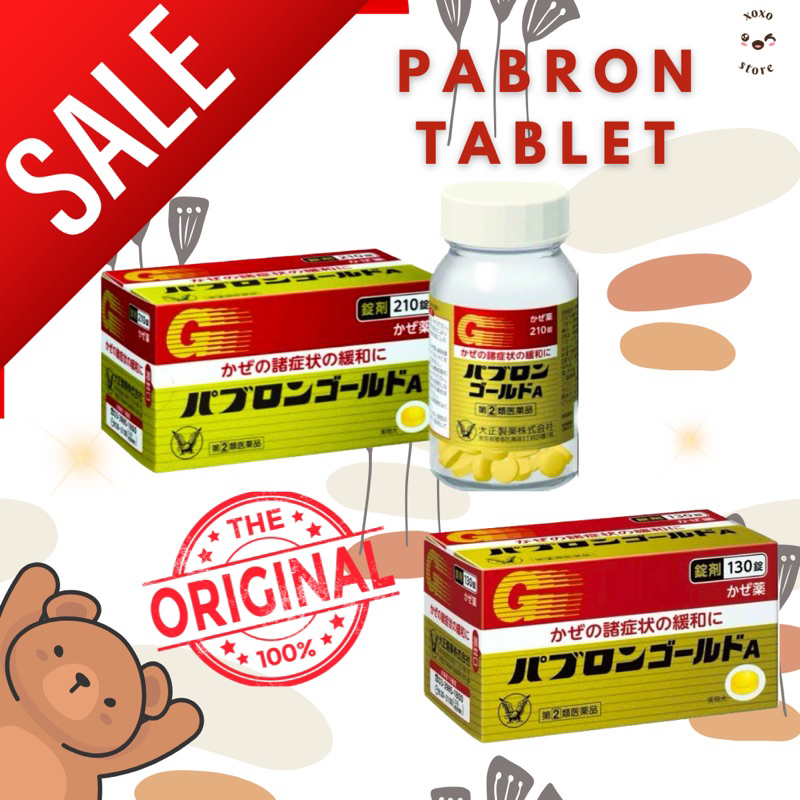 Jual SALE!! SALE!!! ORIGINAL PABRON GOLD TABLET JAPAN | PABRON TABLET ...