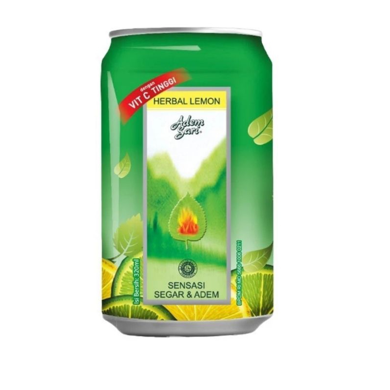 Jual adem sari minuman herbal lemon 320ml | Shopee Indonesia