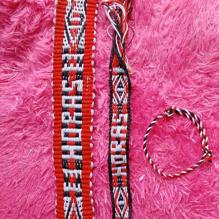 Jual Paket Lengkap 3 - Sortali ikat kepala rajut Khas Horas - Gelang ...