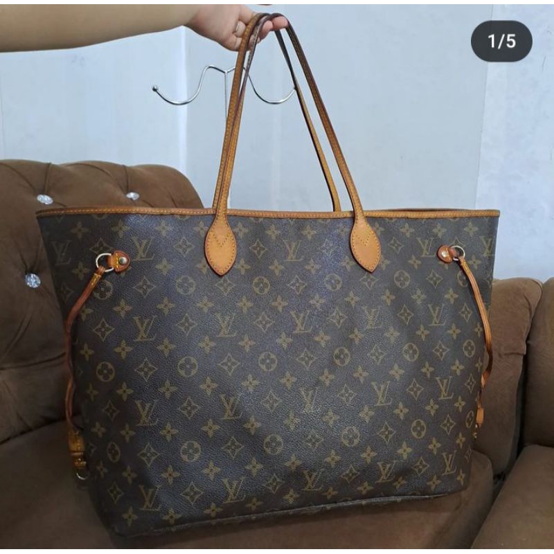 Jual Tas LV Neverfull large | Shopee Indonesia