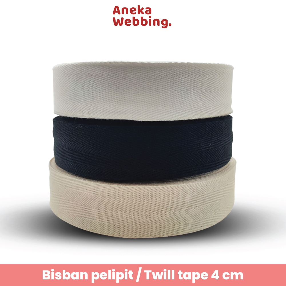 Jual 1 Rol Bisban 4 cm Twilltape katun 36 yard / 33 m | Shopee Indonesia