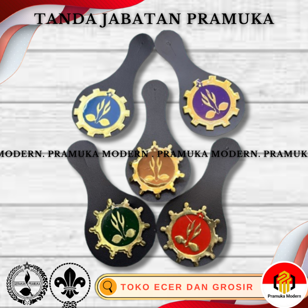 Jual Lencana tanda jabatan dewan pramuka / Lencana DKR DKC DKD DKN ...