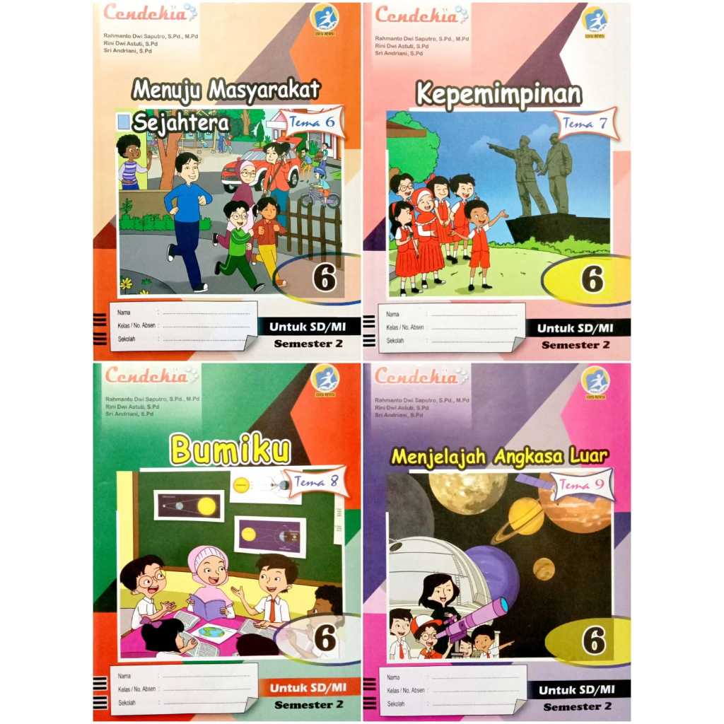 Jual LKS TEMATIK CENDEKIA KELAS 6 SEMESTER 2 | Shopee Indonesia