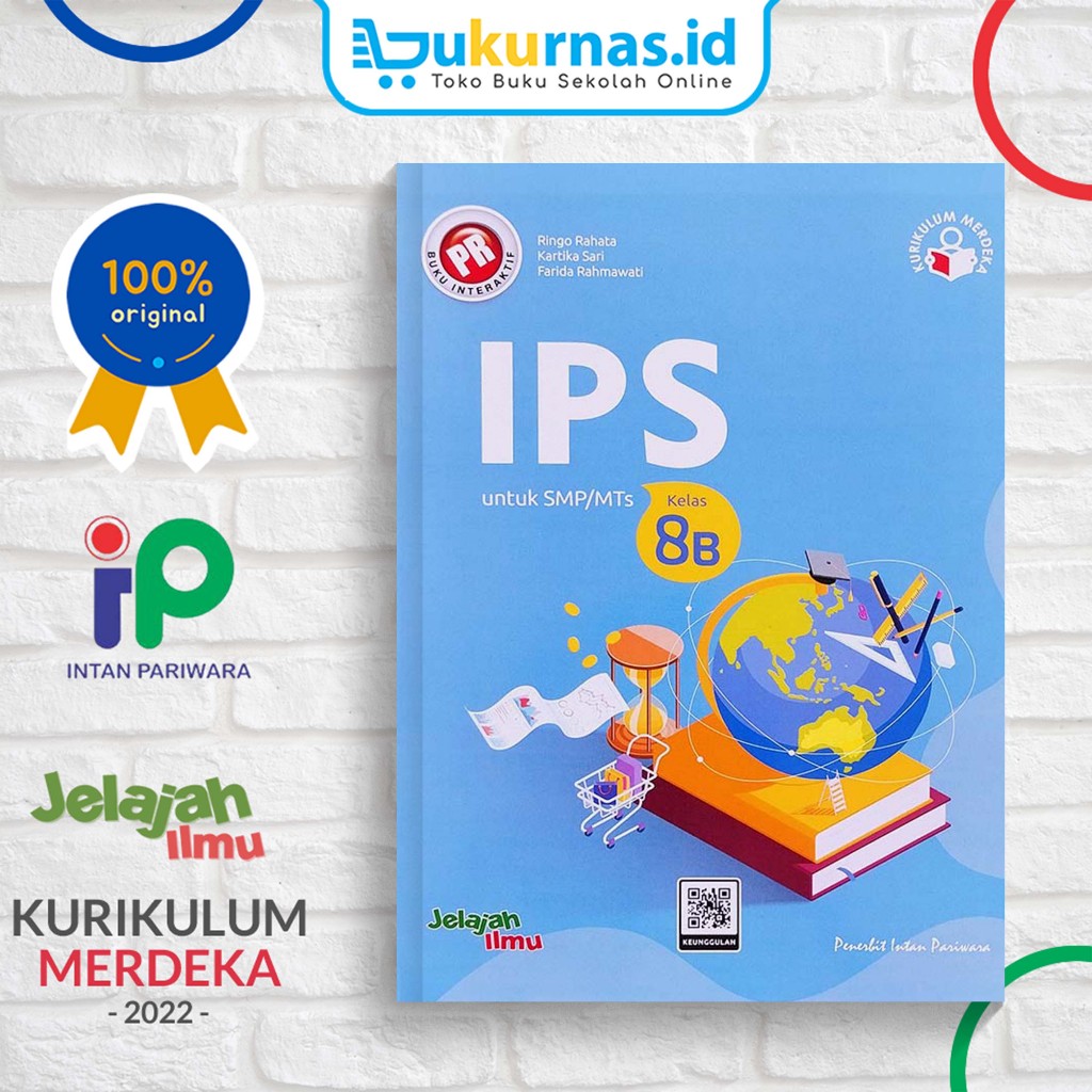 Jual Buku PR Interaktif IPS 8B SMP/MTs Kelas 8 Semester 2 - Kurikulum Merdeka - Intan Pariwara ...