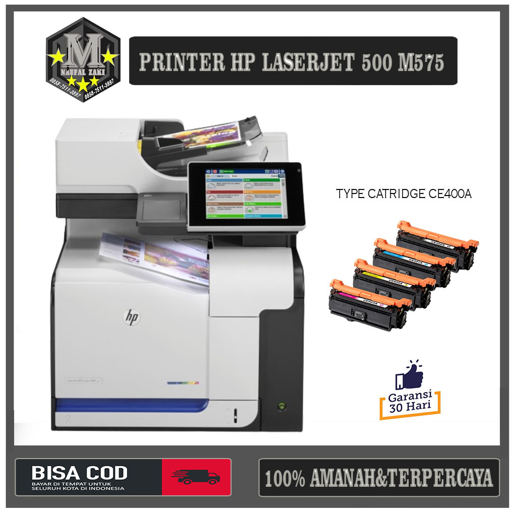 Jual printer hp colour laserjet 500 m575 - print scan copy | Shopee ...