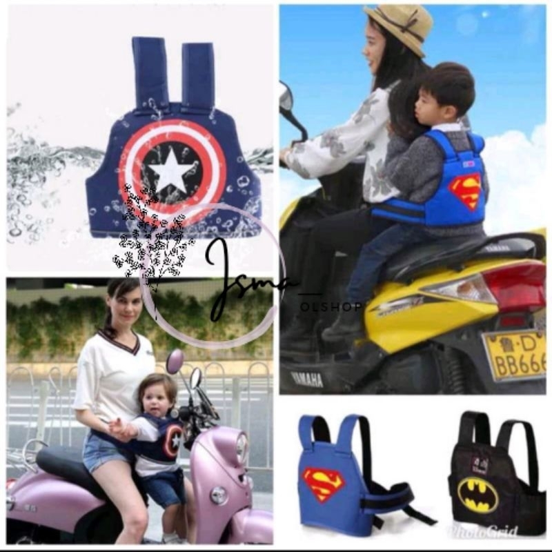 Jual SABUK BONCENGAN ANAK / SABUK BONCENG MOTOR ANAK BISA PAKAI DIDEPAN ...