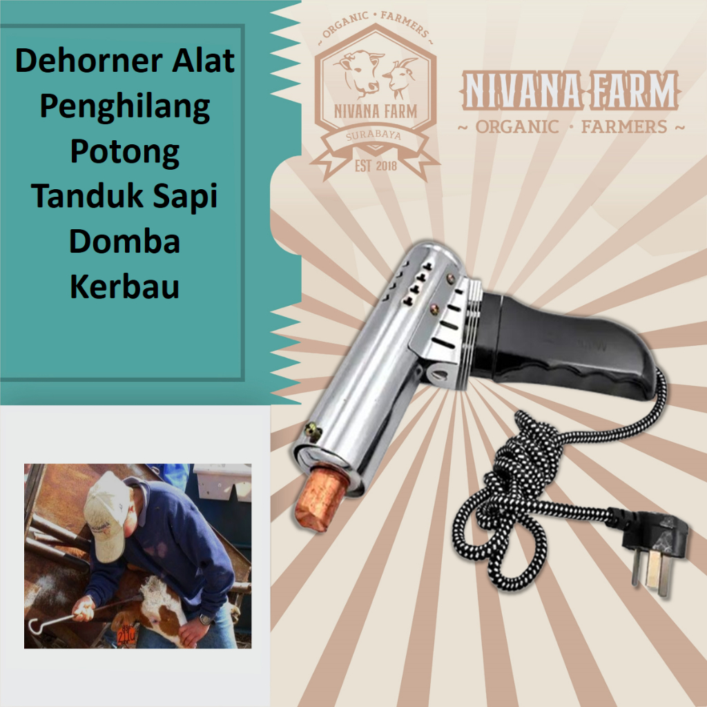 Jual Dehorner Alat Penghilang Potong Tanduk Sapi Domba Kerbau | Shopee ...