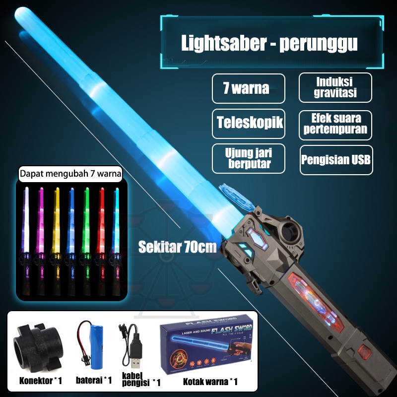 Jual Ferris Wheel Star Wars Mainan Laser Lightsaber Cosplay Cool Pedang ...