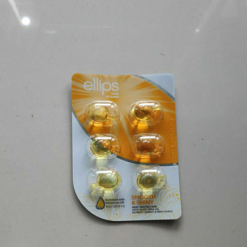 Jual Ellips Vitamin Rambut isi 6 PCS Elips Hair Vit Pro Keratin Nutri ...