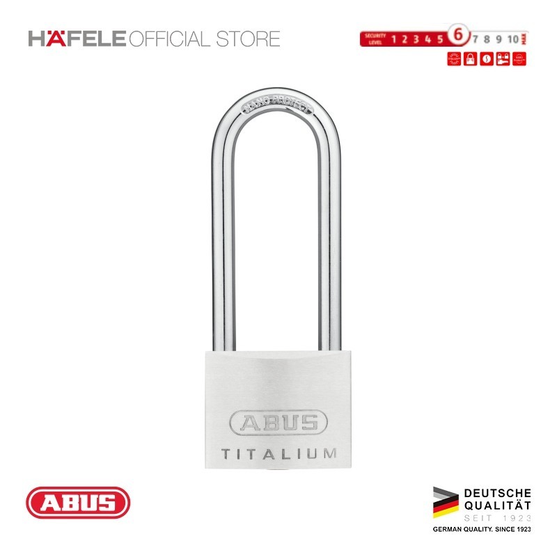 Jual Gembok Baja Anti Karat NANO PROTECT Padlock 64TI/50 ABUS Extra ...