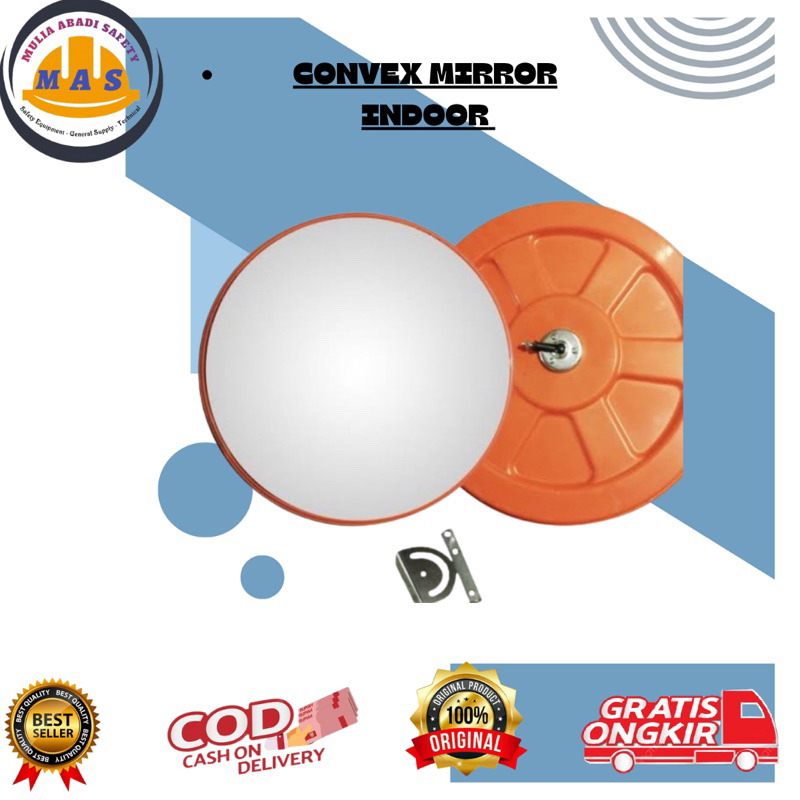 Jual CONVEX MIRROR INDOOR 60 Cm / Kaca Cembung Safety /Convex Mirror ...