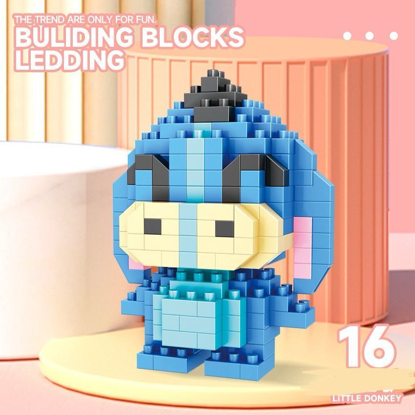 Jual [TSJ]Mainan Mini Brick Karakter / Balok Susun Mini / Building Box ...