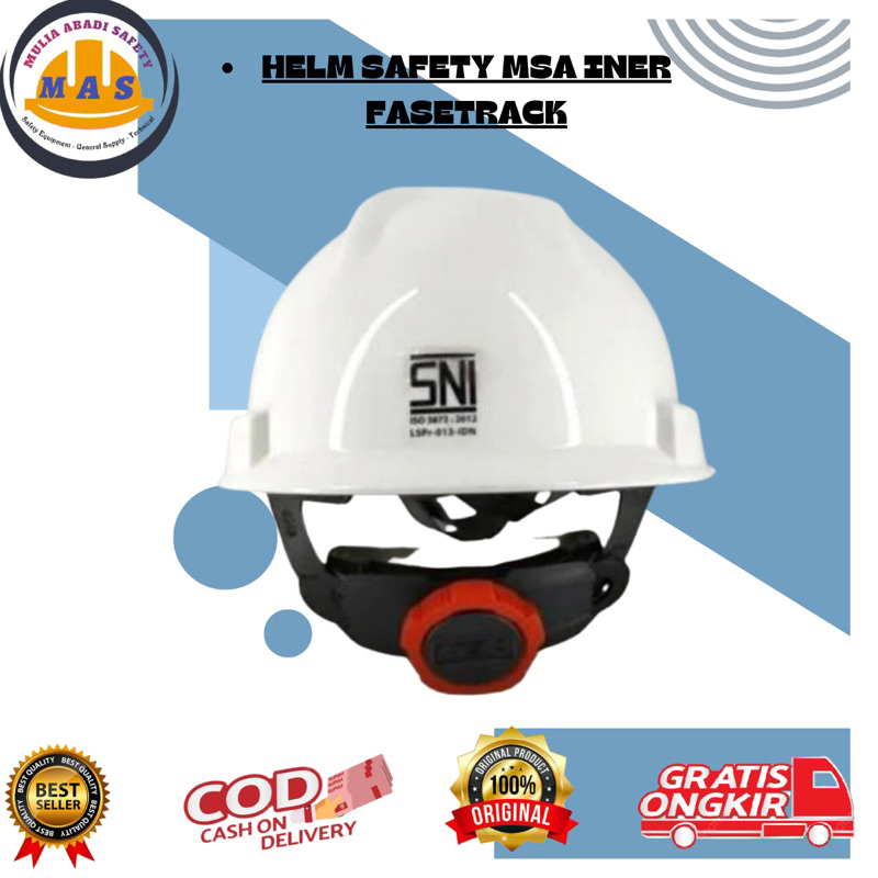 Jual HELM SAFETY MSA LOKAL INNER FACETRAX / MSA Lokal Inner Fasetrax ...