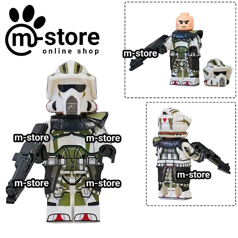 Jual brick star wars clone wars arf commander trauma mini toy figure ...