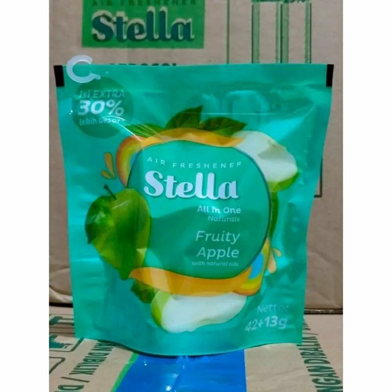 Jual Stella All in one Fruity Apple 42gr + 13gr ( 55gr ) kemasan baru ...