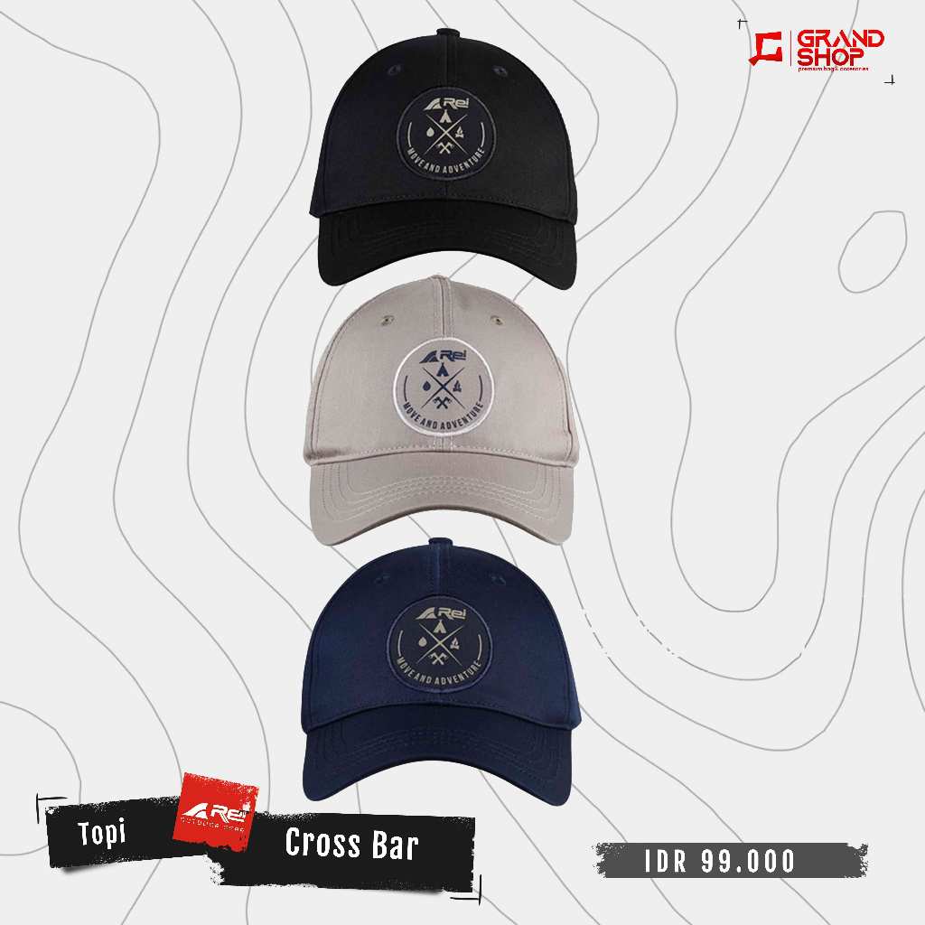 Jual Hat / Topi Pria Cross Bar Arei Outdoorgear | Shopee Indonesia