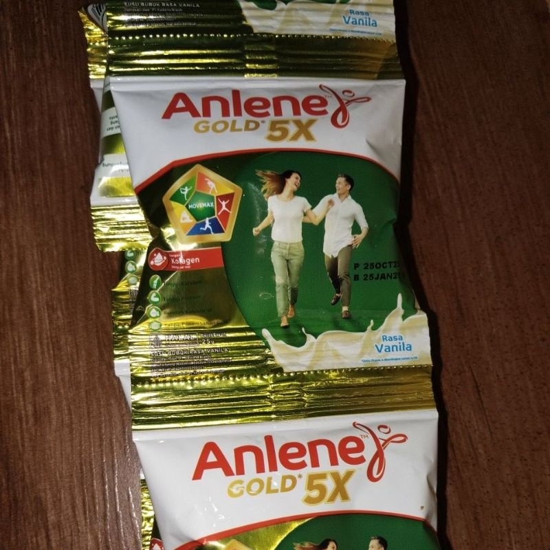 Jual Anlene sachet gold Cokelat dan vanila dan Anlene Gold ...