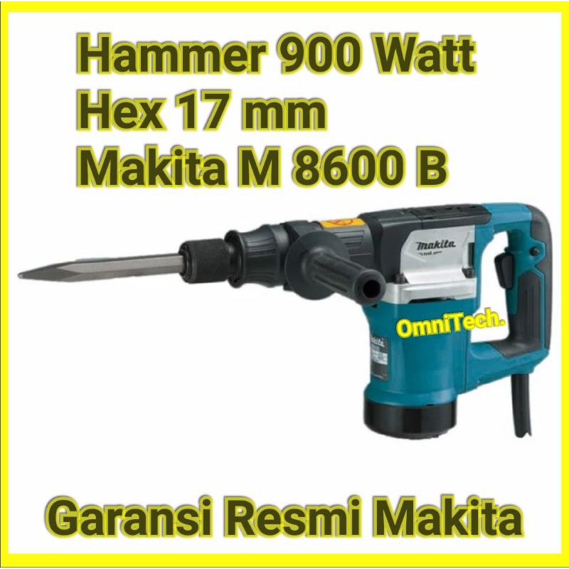 Jual Mesin Bor Bobok Demolition Jack Hammer Hex 17 mm M8600 Makita M 8600 Garansi Resmi | Shopee ...