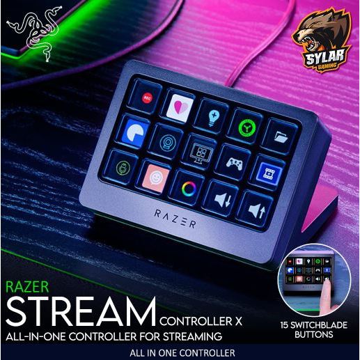 Jual Razer Stream Controller X All-in-one Control Deck for Streaming ...