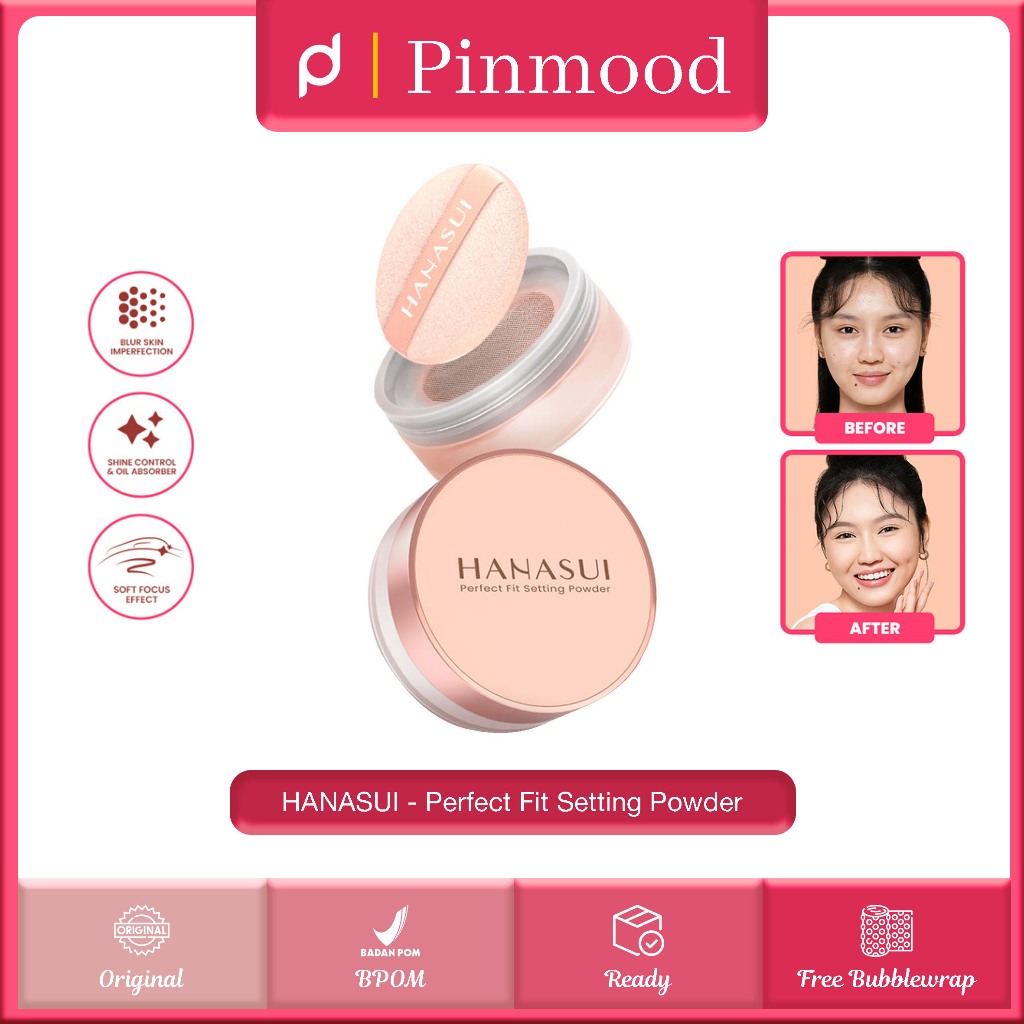 Jual HANASUI - PERFECT FIT SETTING POWDER ( 12 g ) - Bedak Tabur Wajah ...