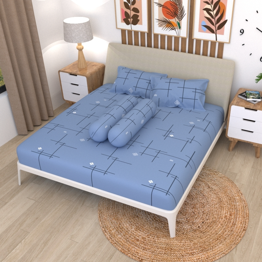 Jual Valenita - Sprei Set Ekstra King 200x200x20 Bantal 2 (B2) | Shopee ...