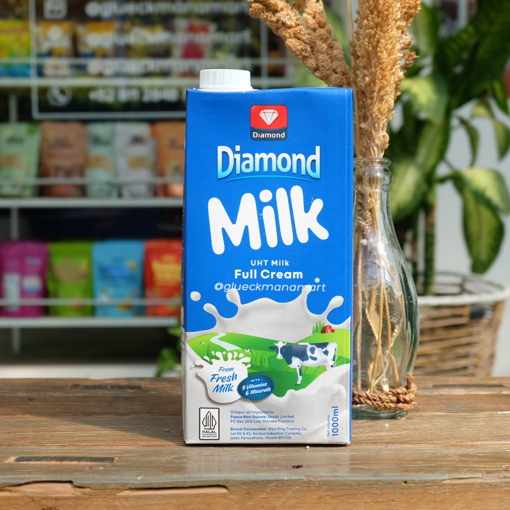 Jual Full Cream UHT Diamond 1L | Shopee Indonesia