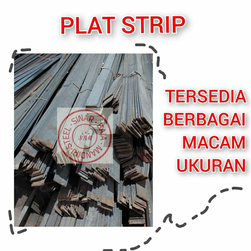 Jual Besi Plat Strip Lebar 3,6cm Tebal 2mm Panjang 2 Meter | Shopee ...