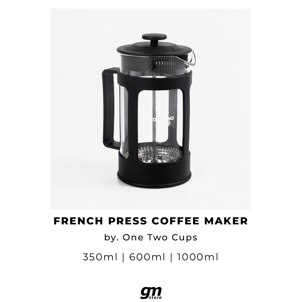 Jual French Press Coffee Maker One Two Cups Cold Brew Espresso Alat ...