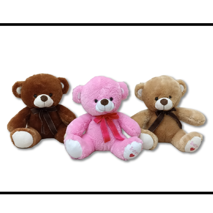 Jual Boneka Teddy Bear Telapak Love Sweet Ukuran M | Shopee Indonesia