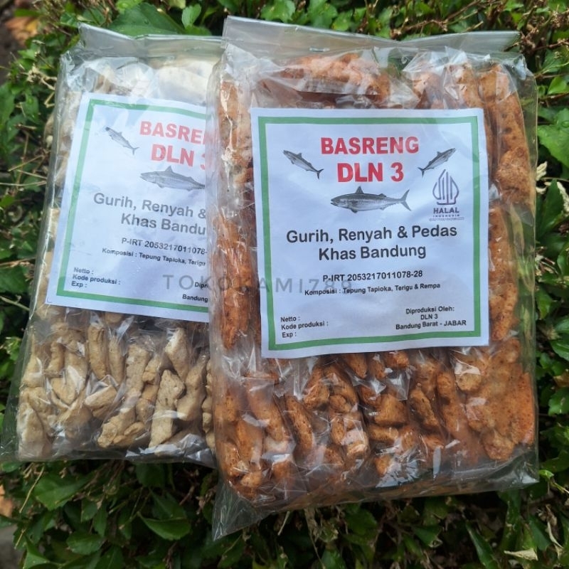 Jual Basreng Baso Goreng DLN 1 Pak Isi 25 Bungkus | Shopee Indonesia