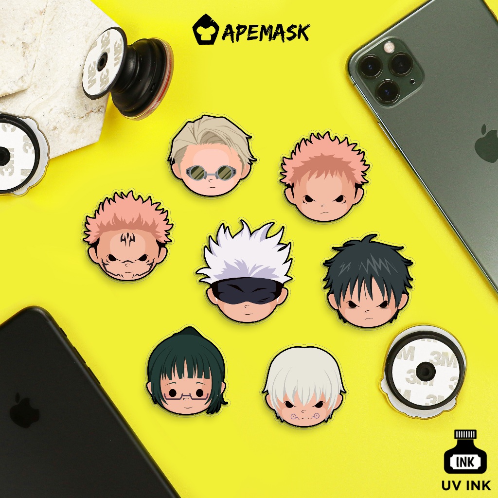 Jual Pop socket / Hp / Handphone / Phone Holder / Griptok Jujutsu ...
