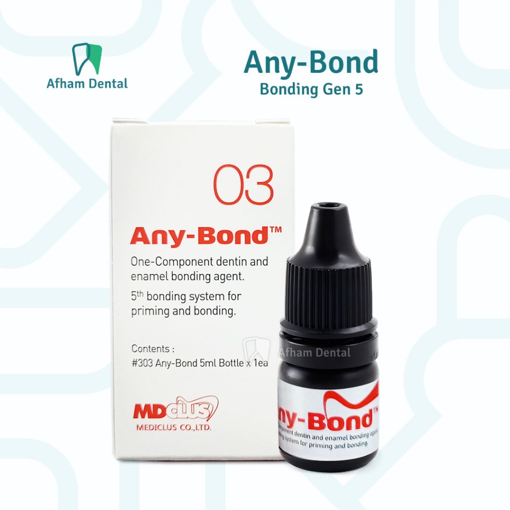 Jual ANY BOND / BONDING GIGI GENERASI 5 RESIN COMPOSITE / BAHAN PEREKAT ...