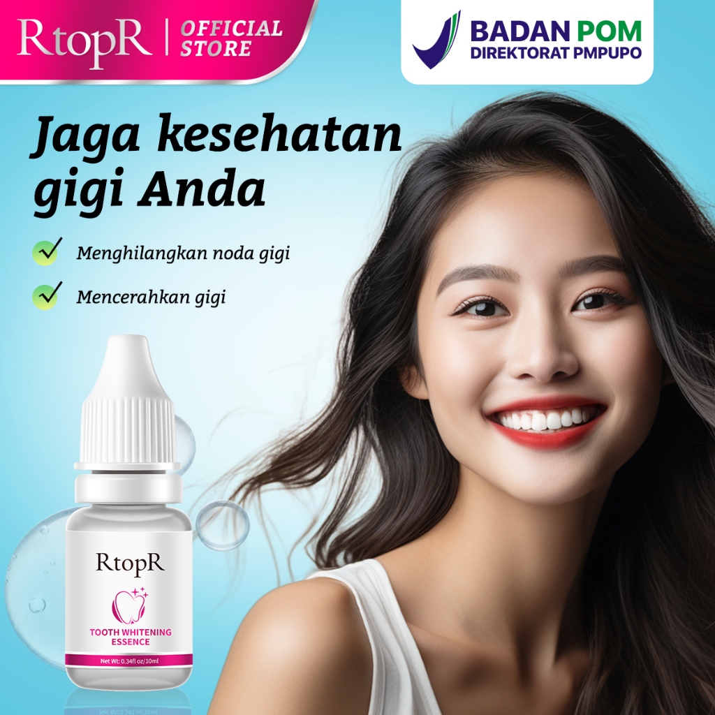 Jual 【BPOM】 RtopR Teeth Whitening Essence Pemutih gigi Melawan Plac ...