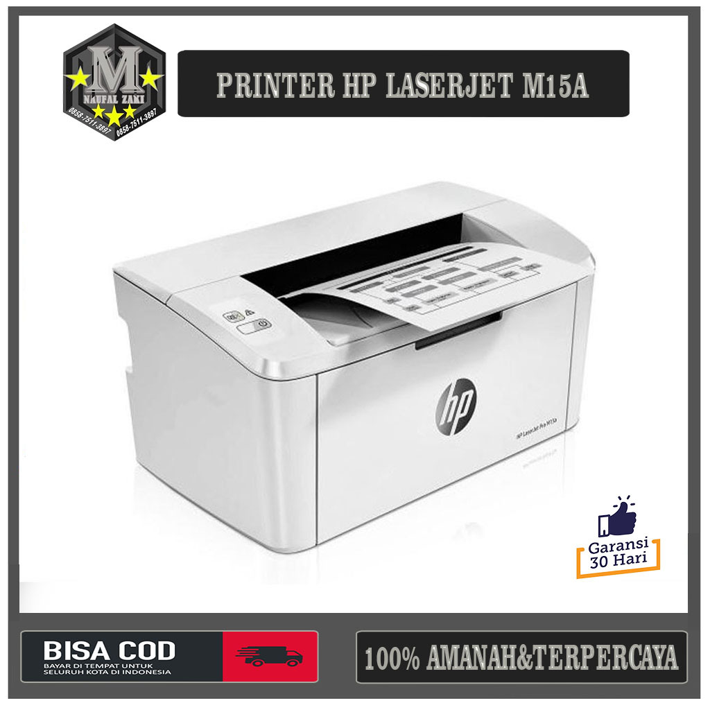Jual printer hp LaserJet Pro M15a print only Monochrome untuk cetak ...