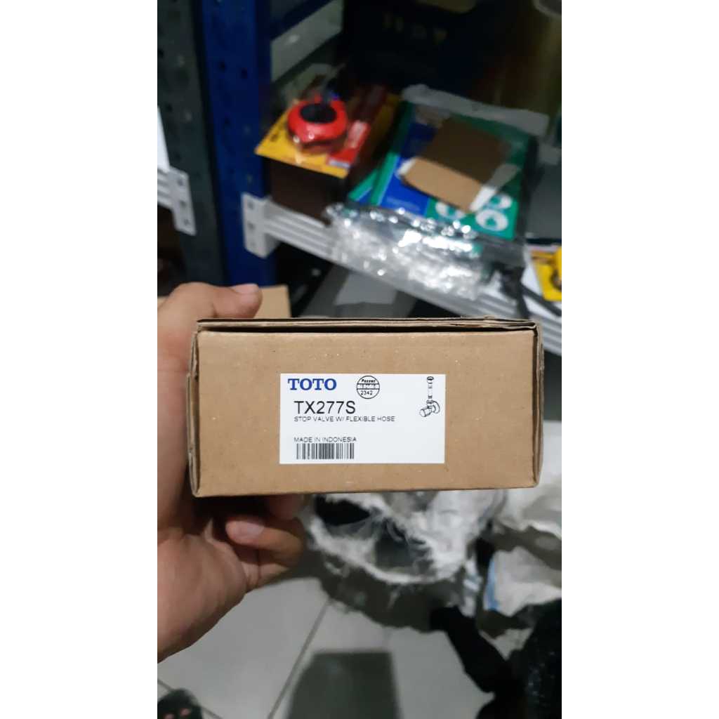 Jual STOP VALVE W/FLEXIBLE HOSE TYPE TX277S "TOTO" | Shopee Indonesia