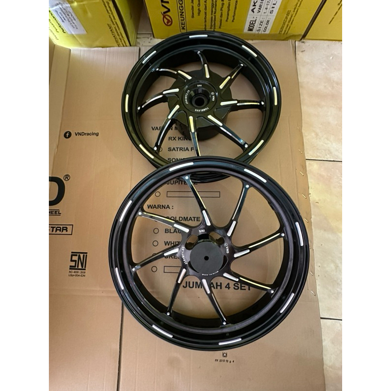 Jual Velg Racing VND AK 88 Palang 8 miring kipas CNC All Matic Honda Beat vario 110 vario 125/ ...