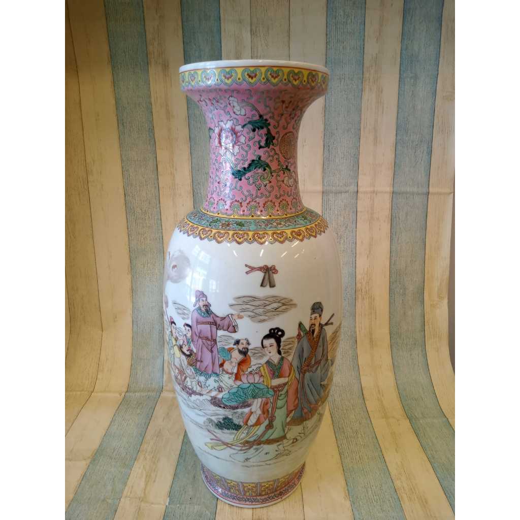 Jual Vas Guci Cina Keramik Porcelain Ancient China Vase | Shopee Indonesia