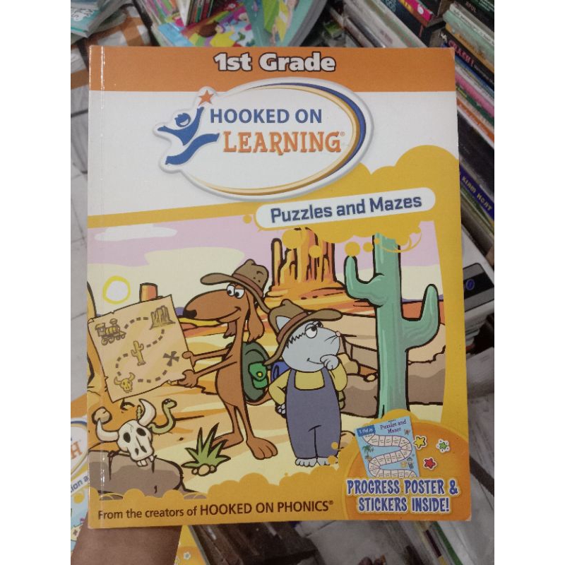 Jual Hooked On Learning.Puzzles and Mazes. | Shopee Indonesia