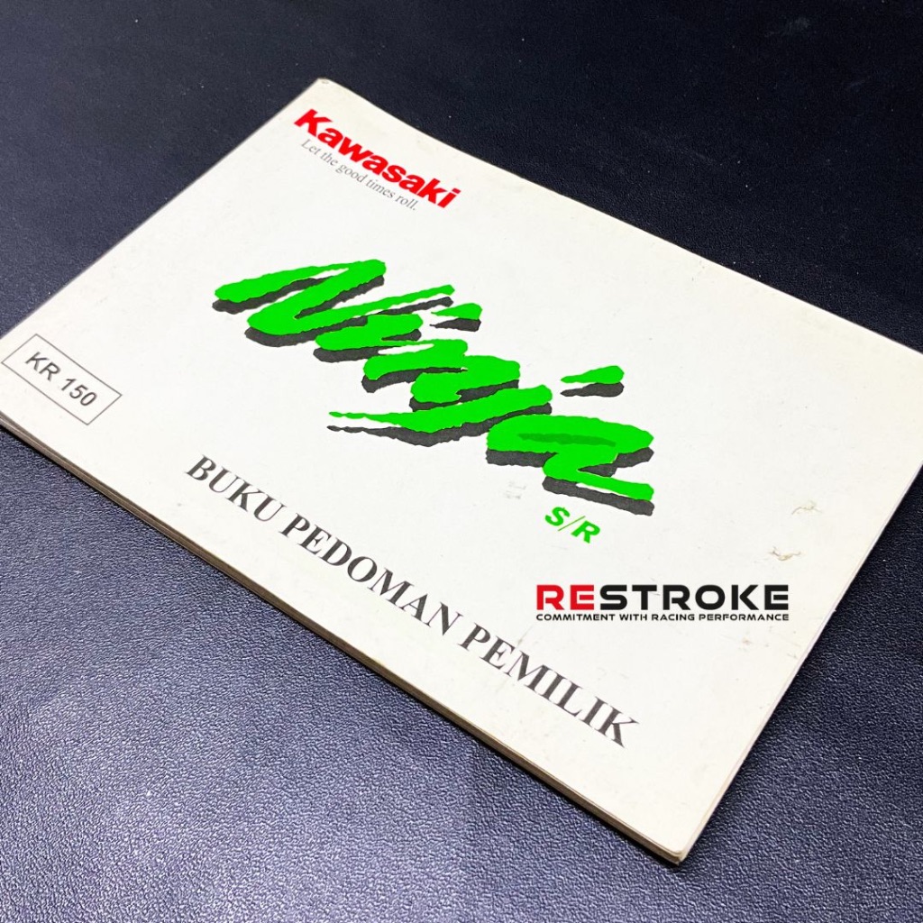 Jual BUKU MANUAL PANDUAN PEDOMAN PEMILIK NINJA KIS ORIGINAL | Shopee Indonesia