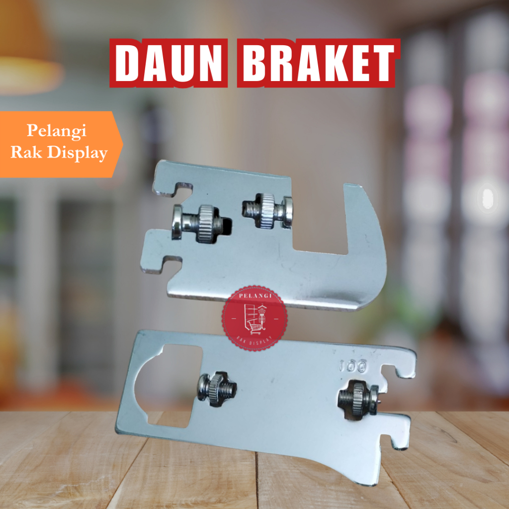 Jual DAUN BRAKET 5cm & 7cm CANTOLAN UNTUK PIPA KOTAK DAN PIPA BULAT DISPLAY DINDING | Shopee ...