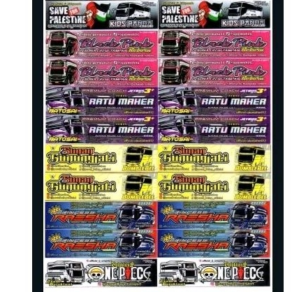 Jual sticker bus Basuri Kids panda Palestina 20pcs | Shopee Indonesia