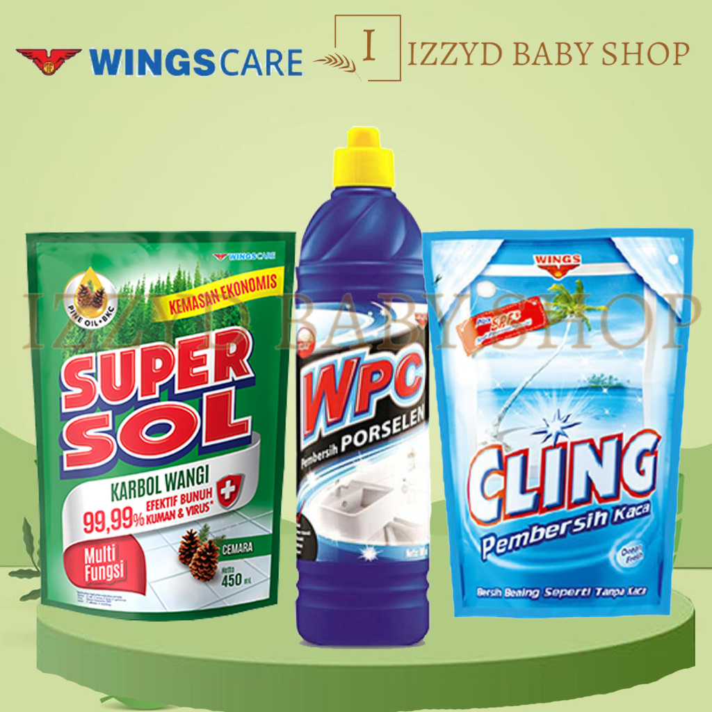 Jual super sol wpc cling Supersol Pembersih closet wc kaca Lantai ...