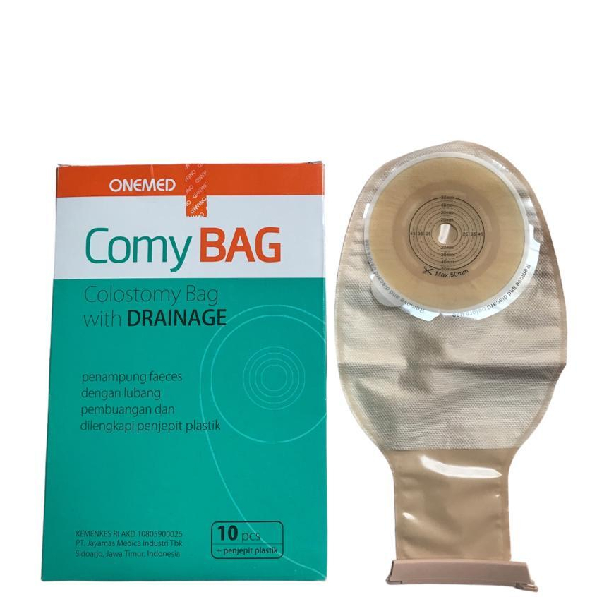 Jual OneMed Colostomy Bag Kantong Kolostomi Comy Bag Drainage | Shopee ...