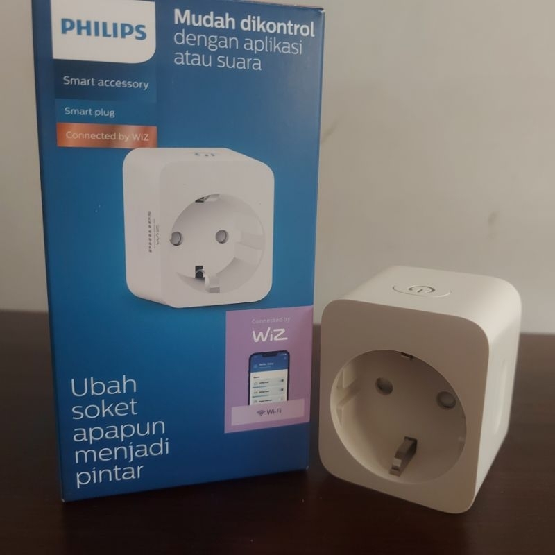 Jual Philips Colokan Stop Kontak Pintar Smart Plug Connected by WiZ ...