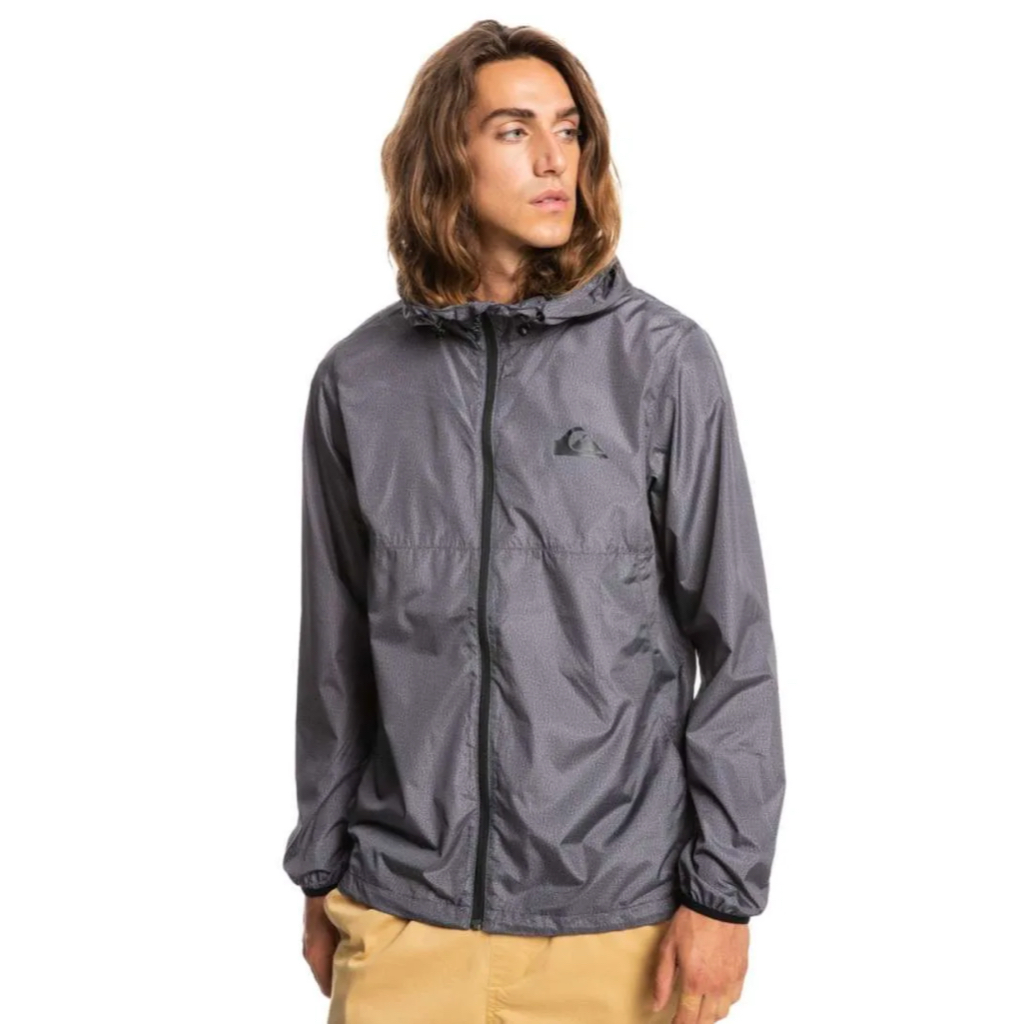 Jual Quiksilver Everyday Windbreaker Grey Jacket Original Quicksilver ...