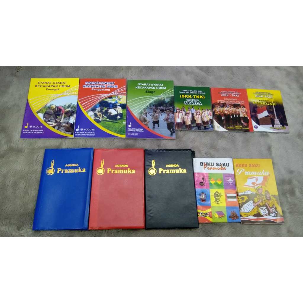 Jual Buku Agenda Pramuka Buku Saku Pramuka Buku SKK Pramuka Buku SKU ...