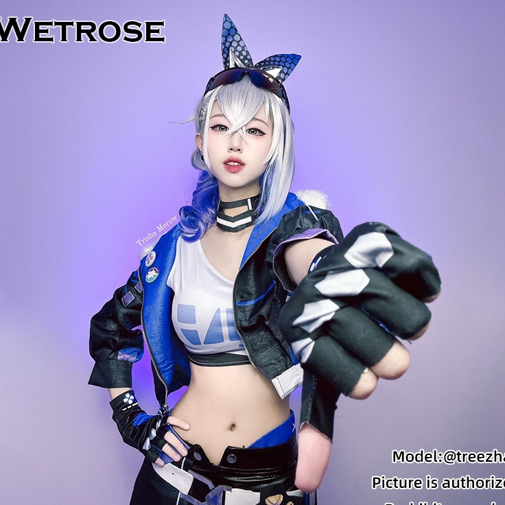 Jual KODE OEE234 WetroseHonkai Star Rail Silver Wolf Cosplay Costume ...