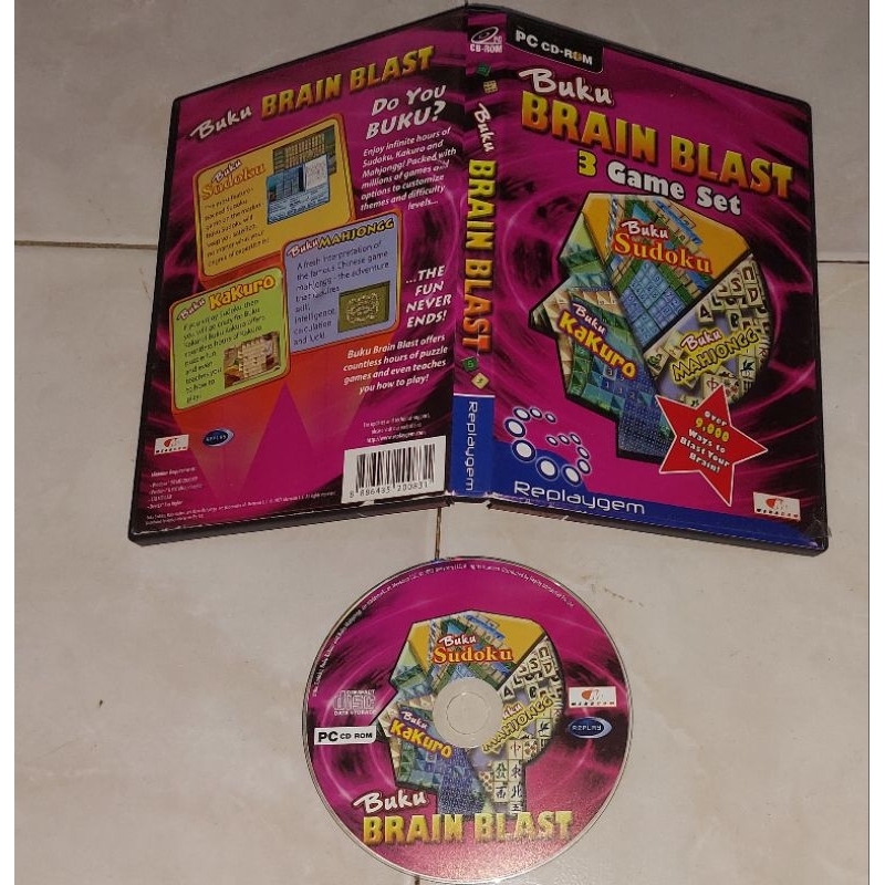 Jual PC CD-ROM original Buku Brain Blast 3 Game Set | Shopee Indonesia