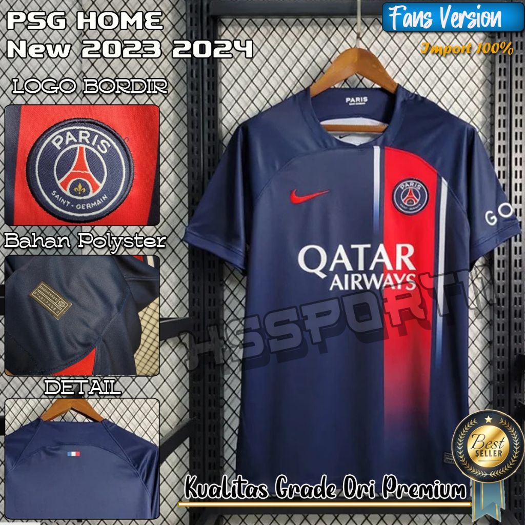 Jual Jersey Bola PeSg Home New Season 2023 2024 | Shopee Indonesia