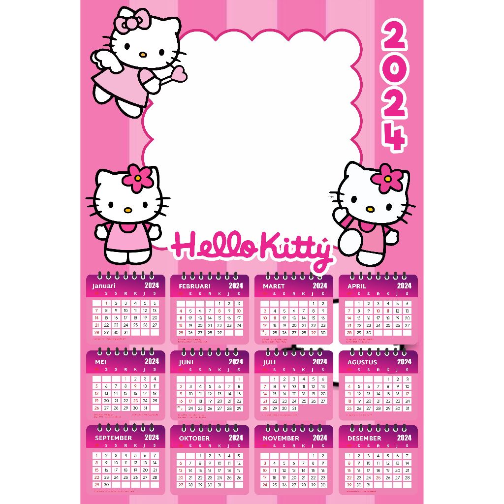 Jual Kalender Poster 2024 Kalender Toko, Kalender Usaha, Kalender UMKM ...